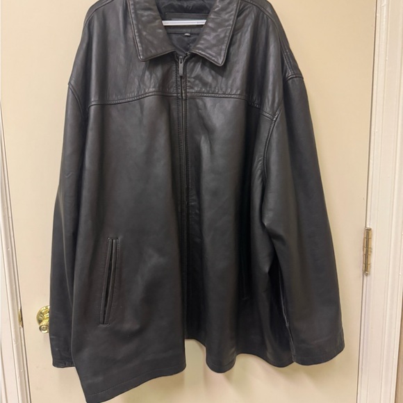 Kenneth Cole | Jackets & Coats | Kenneth Cole Reaction Black Leather ...